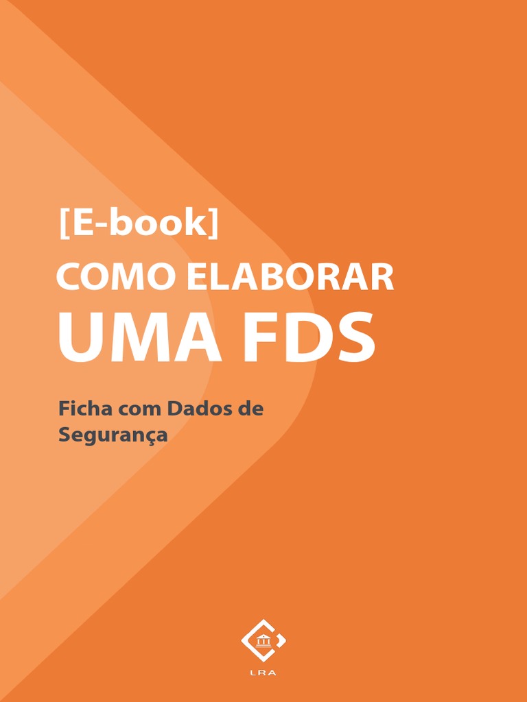 Elaboração Da Ficha De Dados De Segurança Pdf Negócios Tecnologia