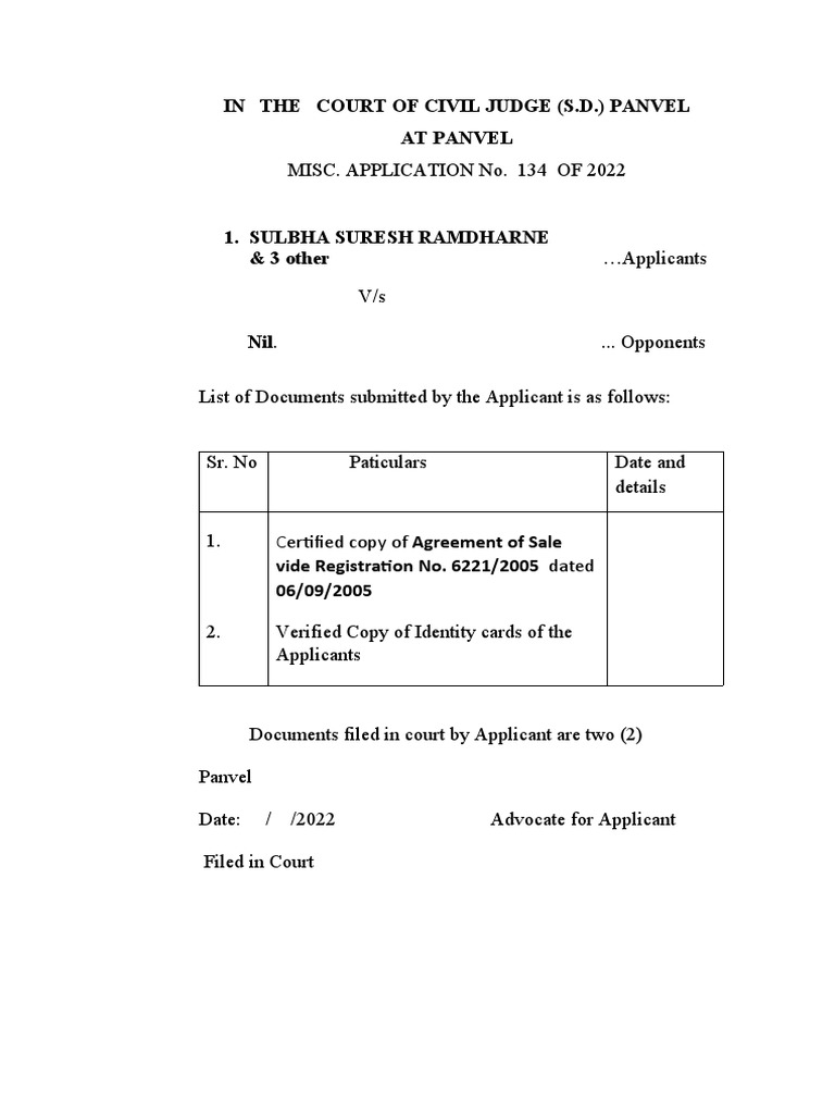 Additional Documents Application | PDF | Political Law | Common Law