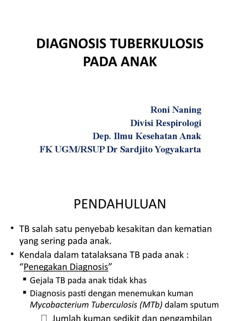 Refreshing TB Anak | PDF