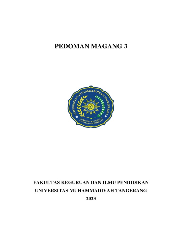 Pedoman Magang 3 2023 | PDF
