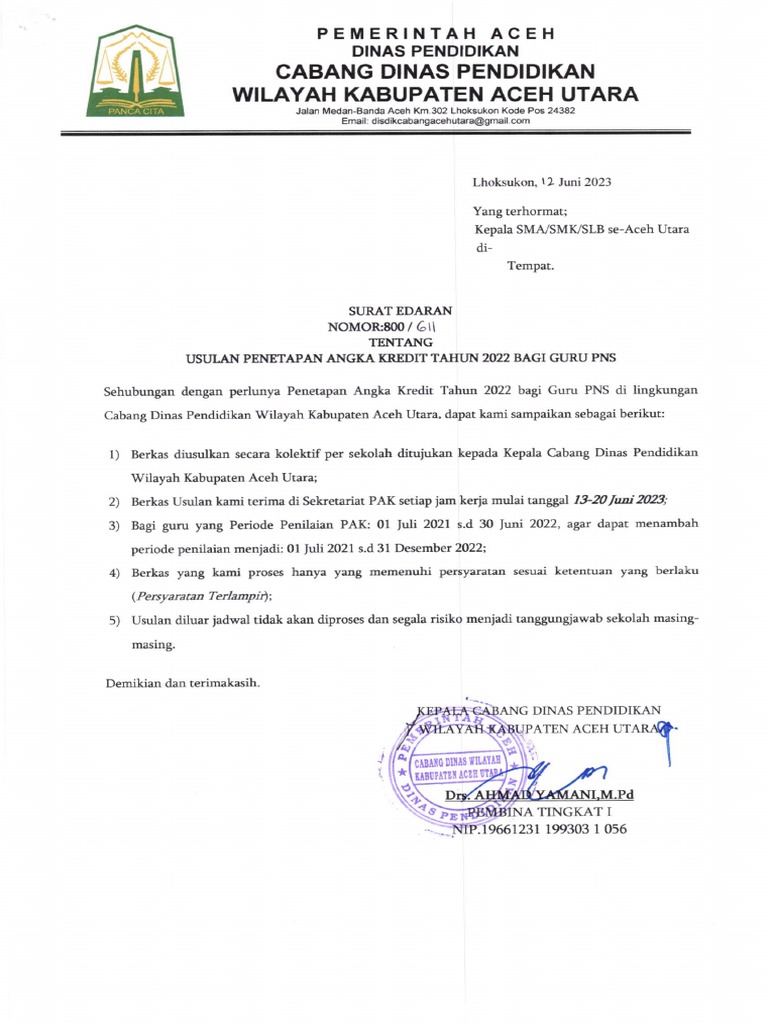 Usulan PAK 2022 | PDF