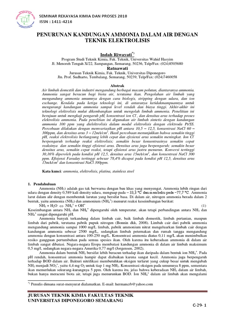 Amonia | PDF | Griya & Taman