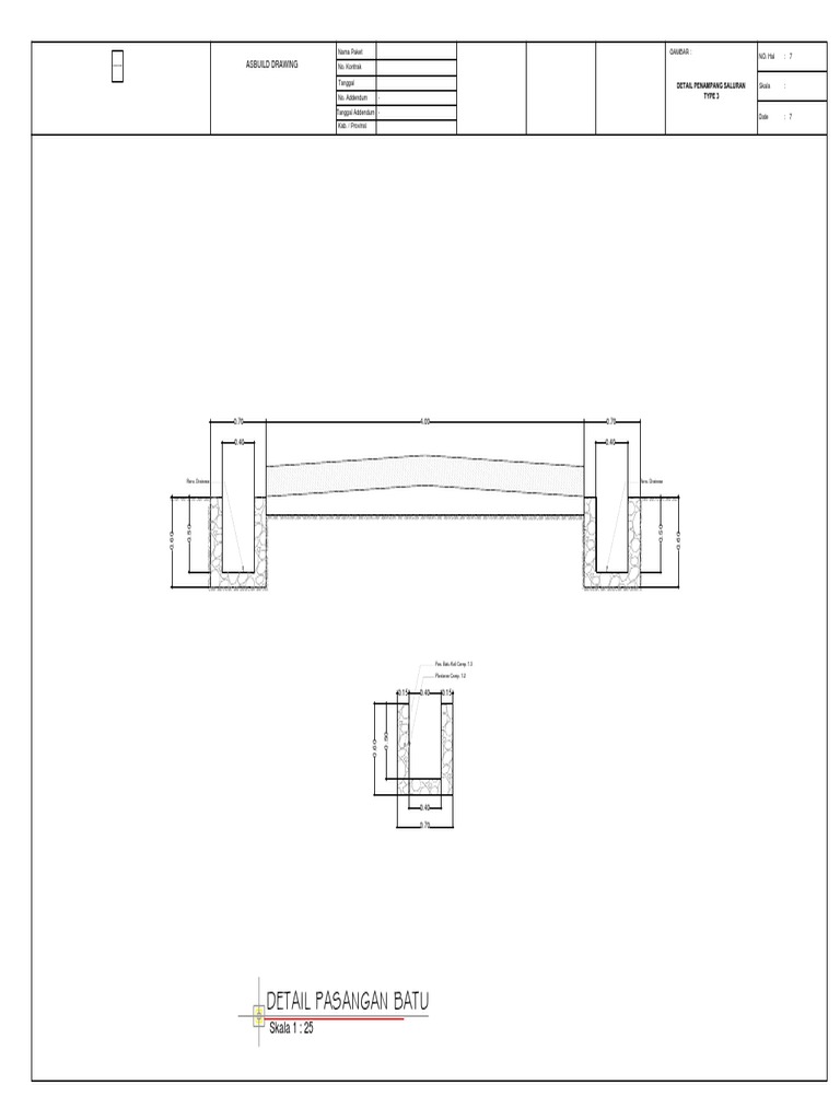 Gambar Pasangan Batu | PDF