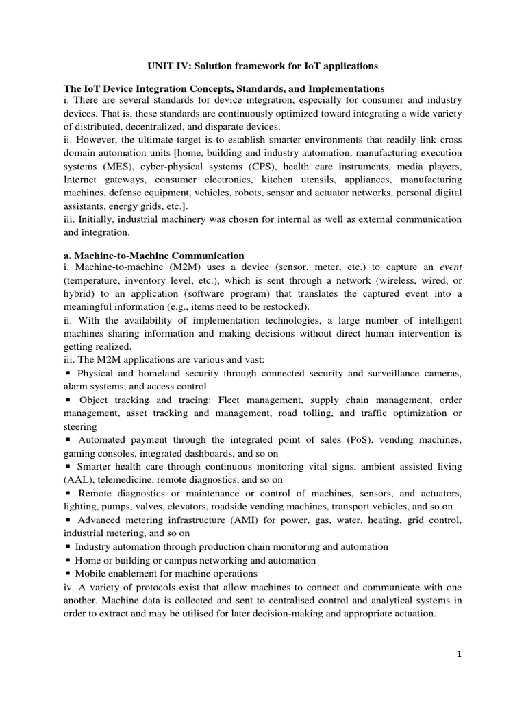 Unit IV | PDF | Internet Of Things | Key (Cryptography)