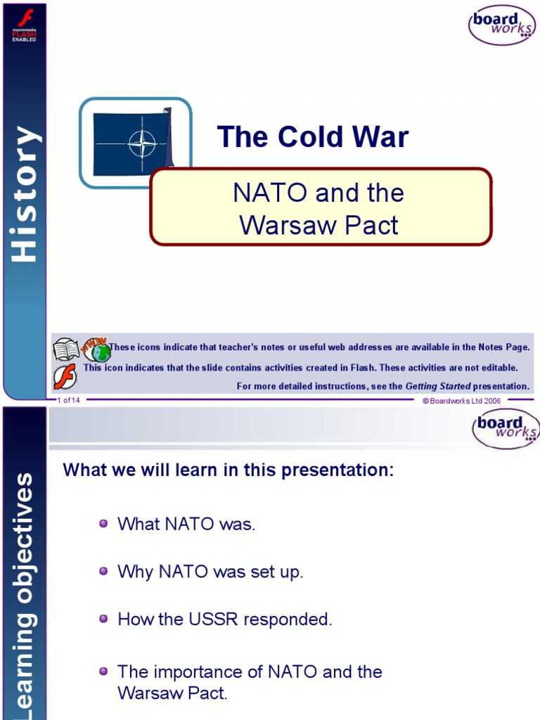 NATO vs. Warsaw Pact: A Cold War Overview | PDF | Warsaw Pact | Nato