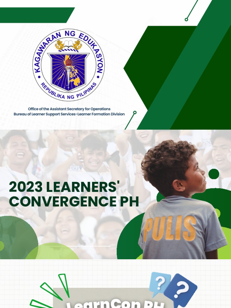 UPDATES - Learners' Convergence PH 2023 - 20230606 | PDF | Leadership ...