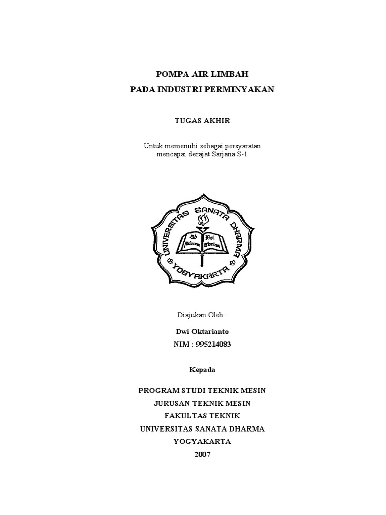 Pompa (Ref Daftar Simbol) | PDF