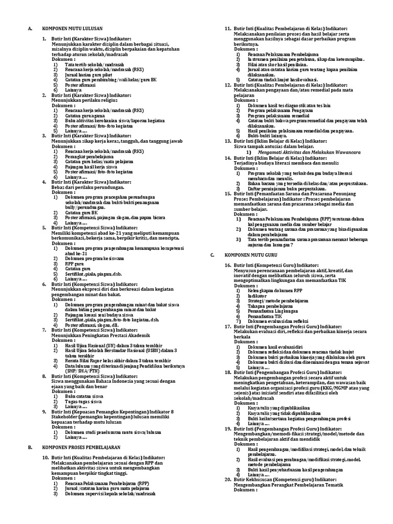 Akreditasi IASP SD 2020 | PDF | Karier & Perkembangan | Seni
