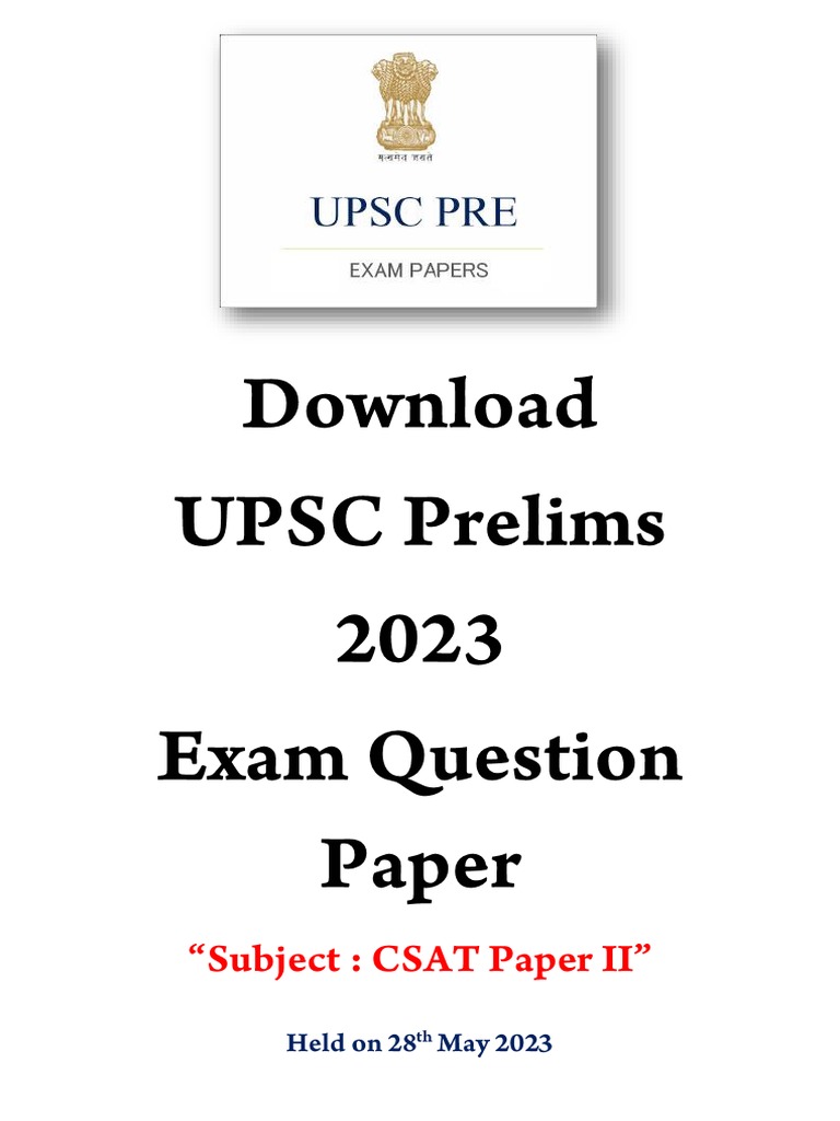 Download-UPSC-IAS-Prelim-2023-Exam-Question-Paper-CSAT-Paper-2-English ...