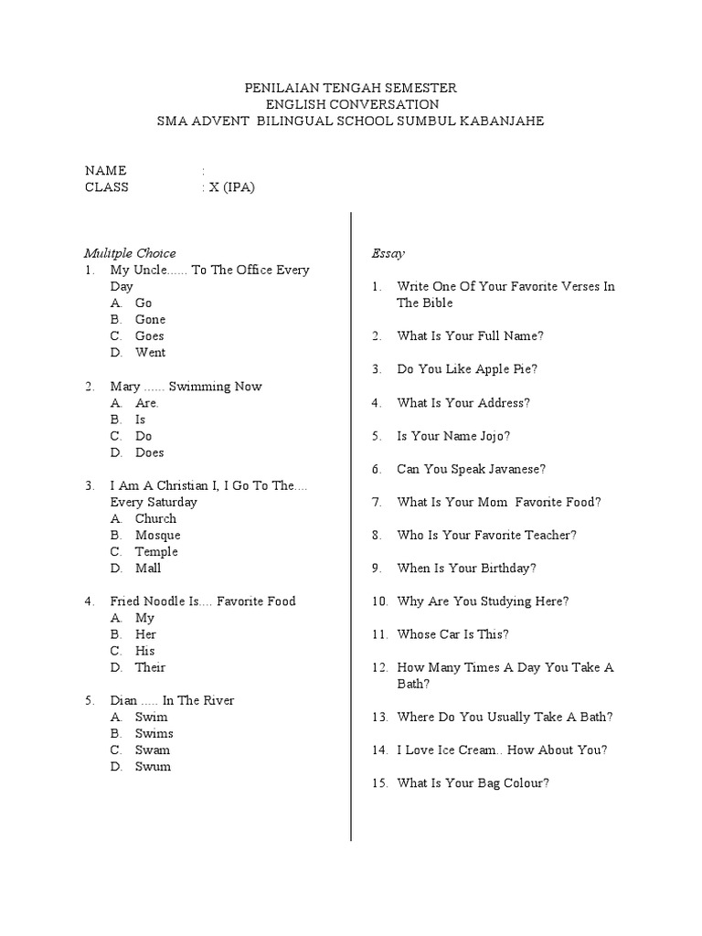 Mid Exam Ec 2021 Pdf