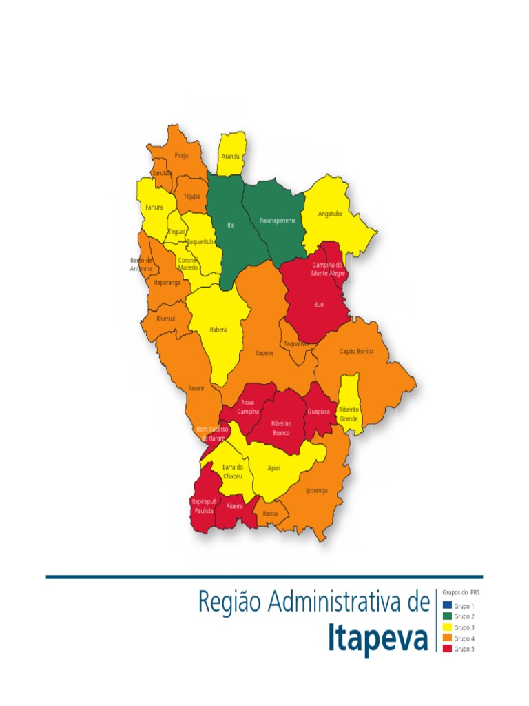 Região Administrativa de Itapeva | PDF