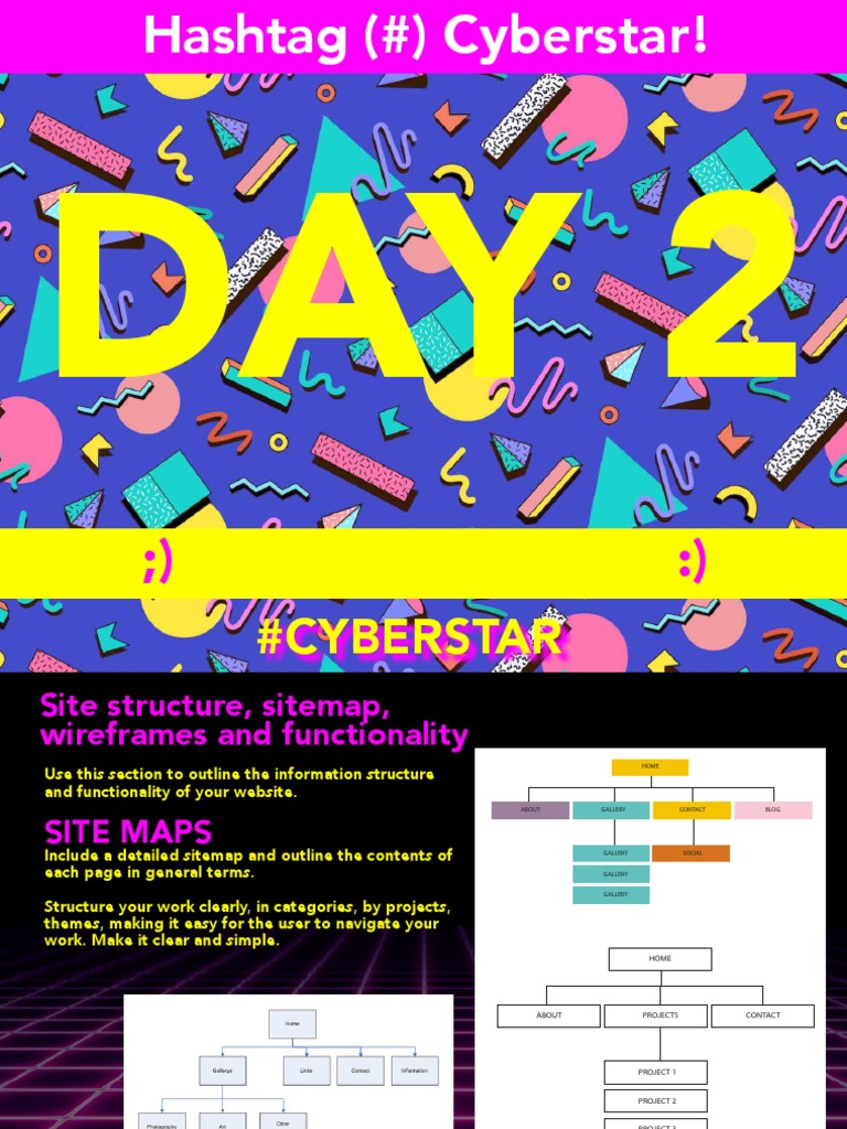 #Cyberstar Summer Day 2 Tutorial | PDF | Websites | Page Layout