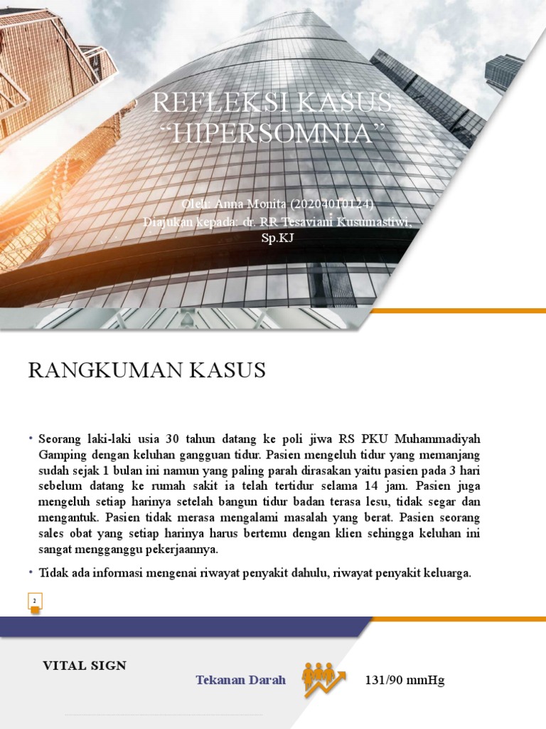 Refleksi Kasus Anna Monita Dr. Tesa | PDF