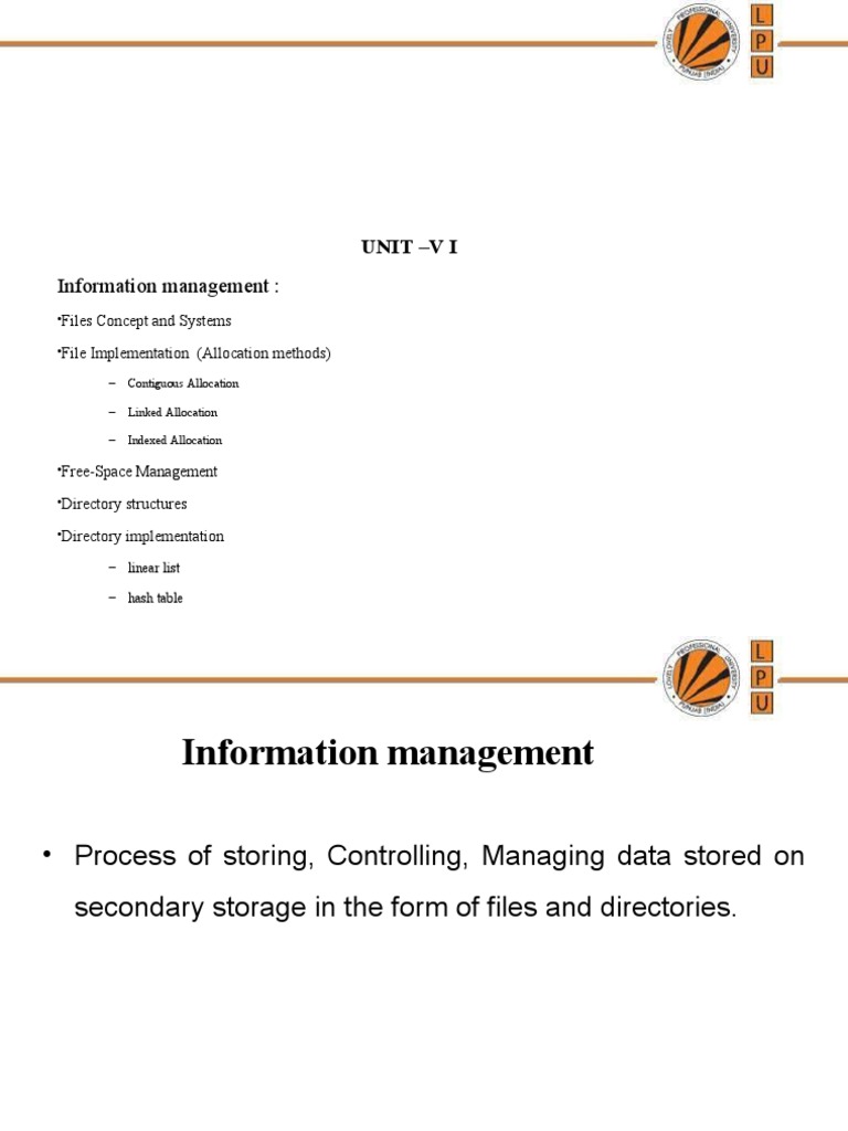 Unit6 - File System Interface | PDF | Computer File | File System