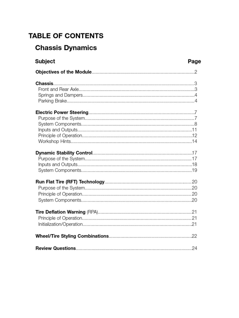 06 E85 Chassis Dynamics | PDF | Steering | Motor Vehicle