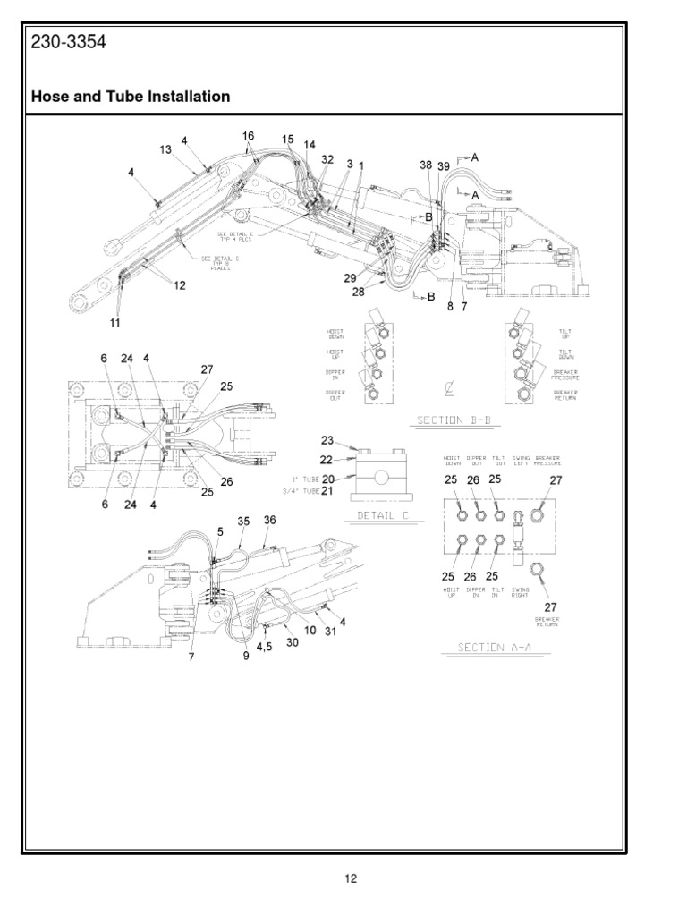 Hose and Tube Installation | PDF | Manufactured Goods | Equipment