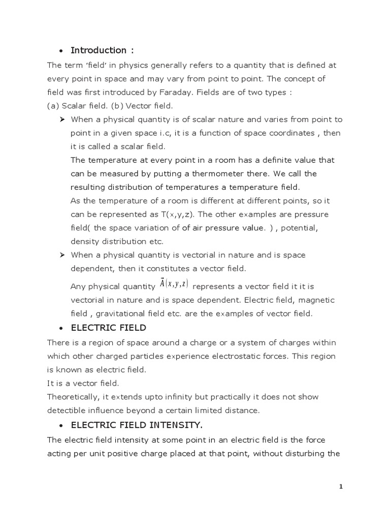 E2 Electric Field | Download Free PDF | Electric Field | Electric Charge