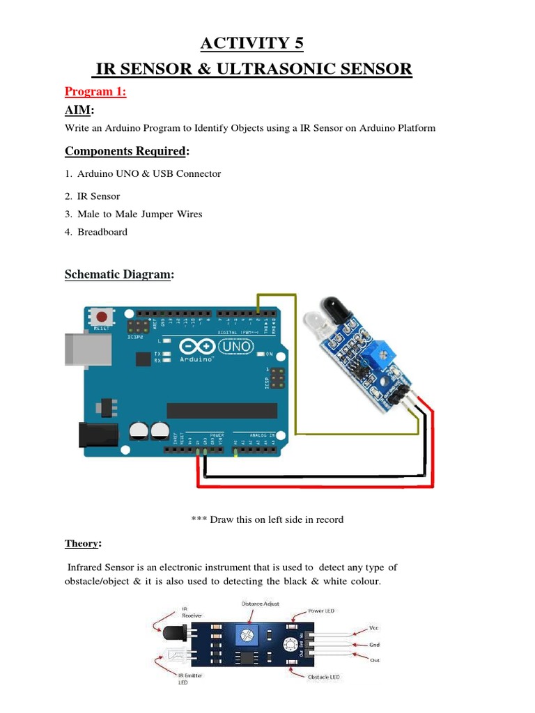 Arduino IR&US | PDF | Ultrasound | Arduino