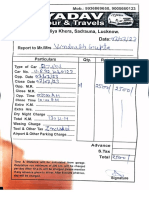 Cab Booking Form Template | PDF