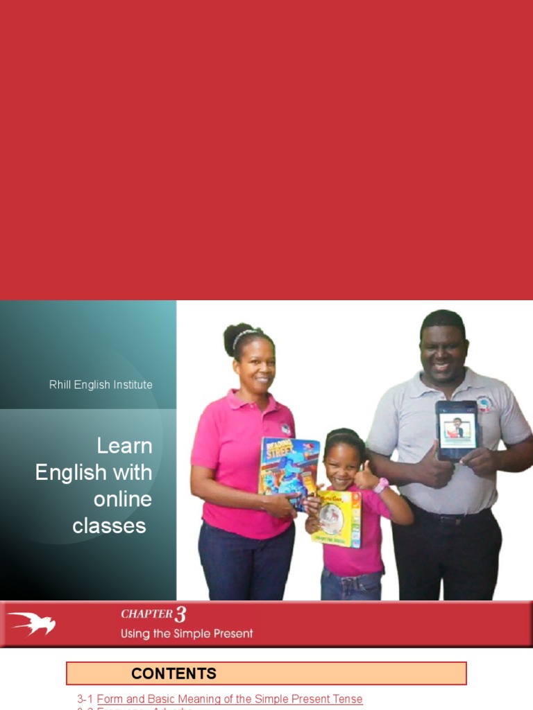 Chapter 3-Using The Simple Present | PDF | Grammatical Tense | Syntax