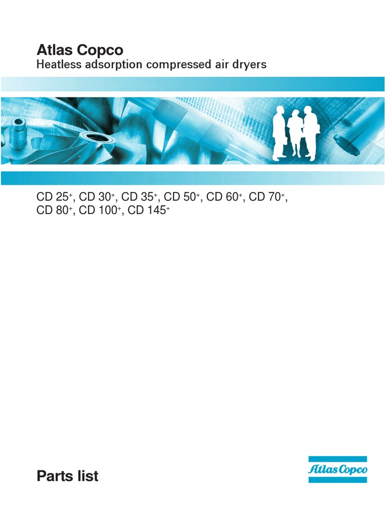 Atlas Copco: Heatless Adsorption Compressed Air Dryers | PDF