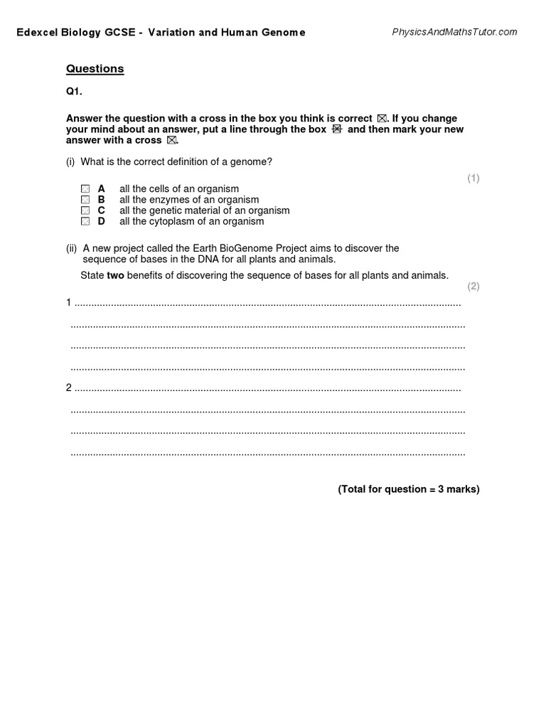 Variation and Human Genome | PDF | Human Genome | Genome