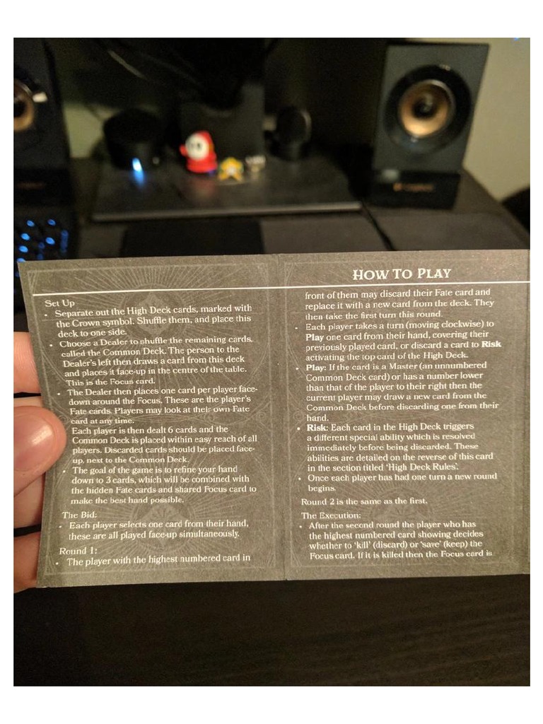 Prophets Gambit Rules | PDF