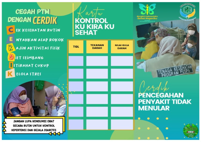 Leaflet Kartu Kontrol Prolanis | PDF