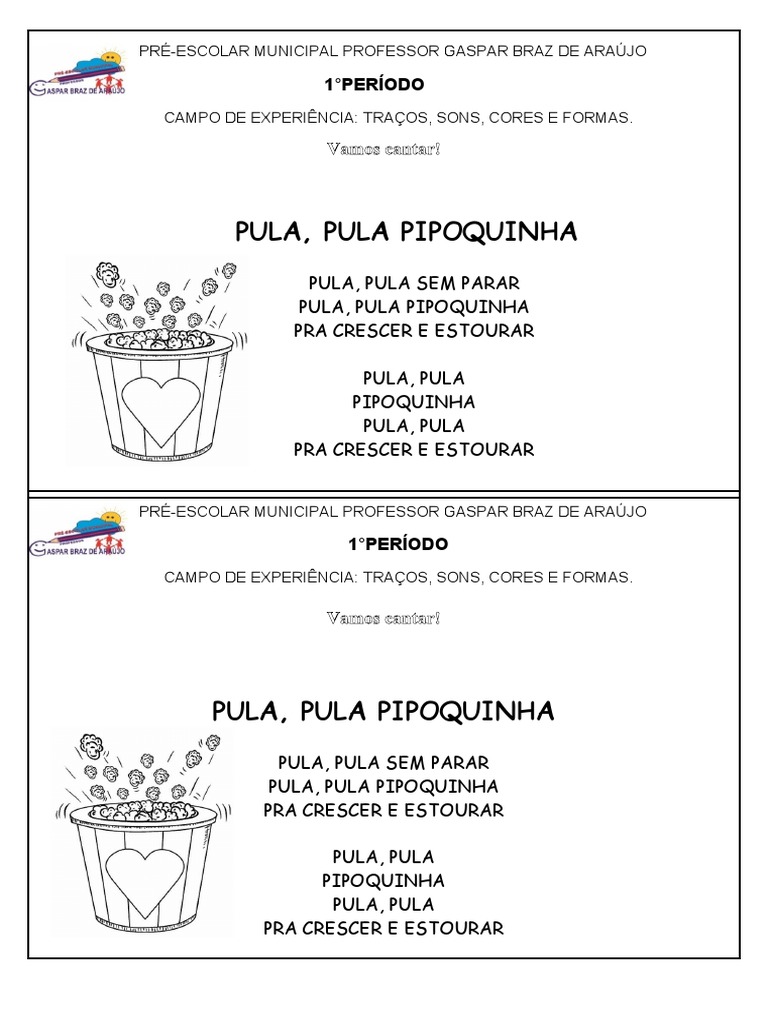 Musica Pula, Pula Pipoquinha | PDF