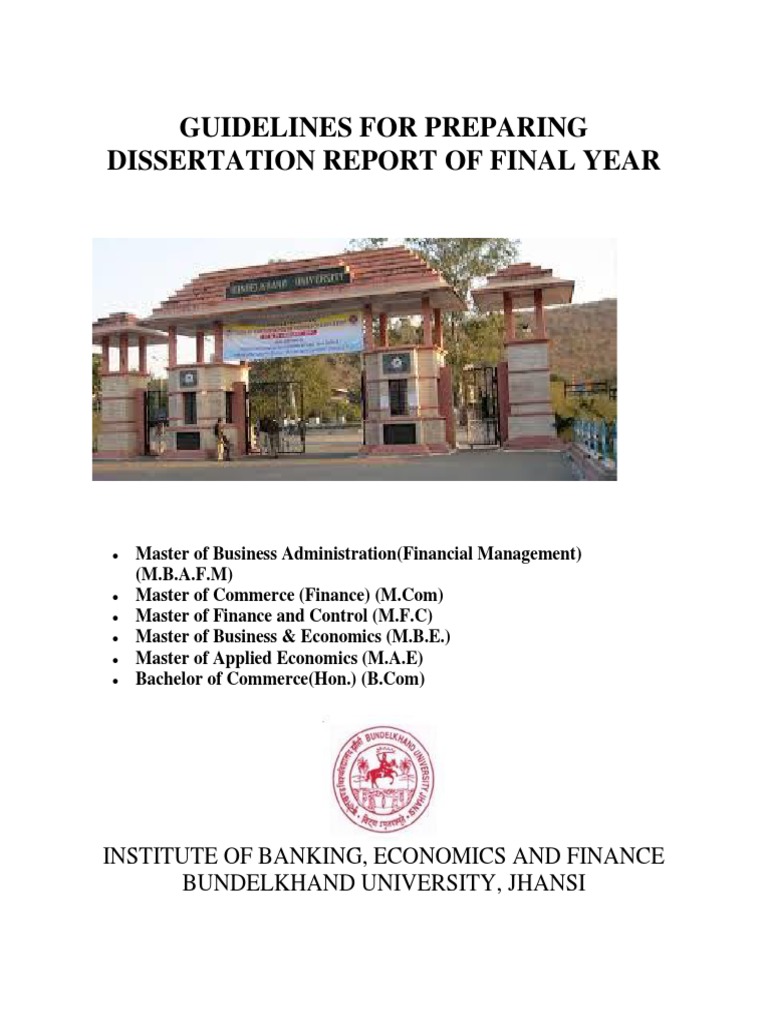 Final Year Guidelines For Preparing The Research Report | Download Free ... Final Year Guidelines For Preparing The Research Report | Download Free ...