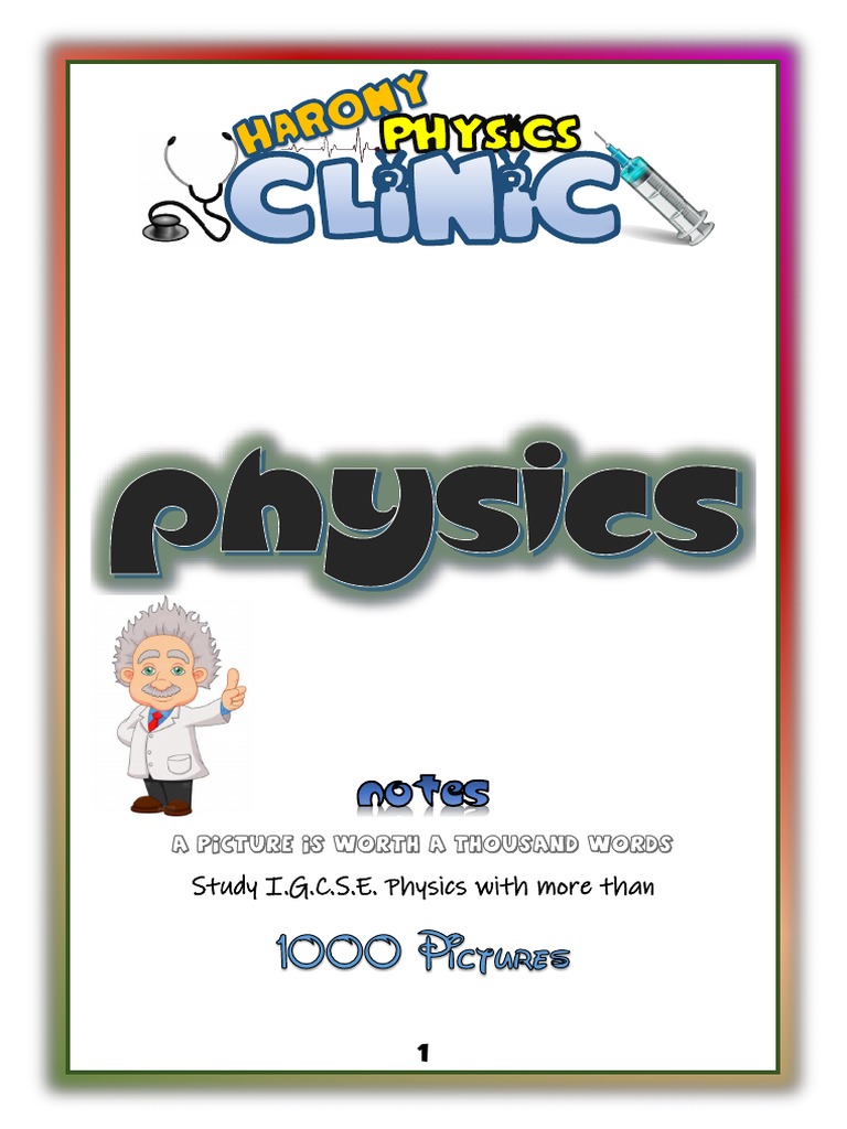 Harony Notes 2023 Final Physics | PDF