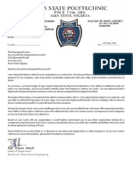 Recommendation Letter Sample Driver | PDF | Career & Growth