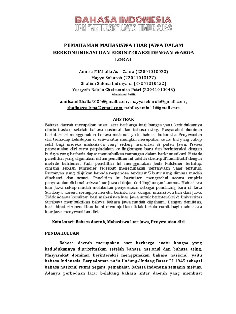 Artikel Bindo Fix | PDF