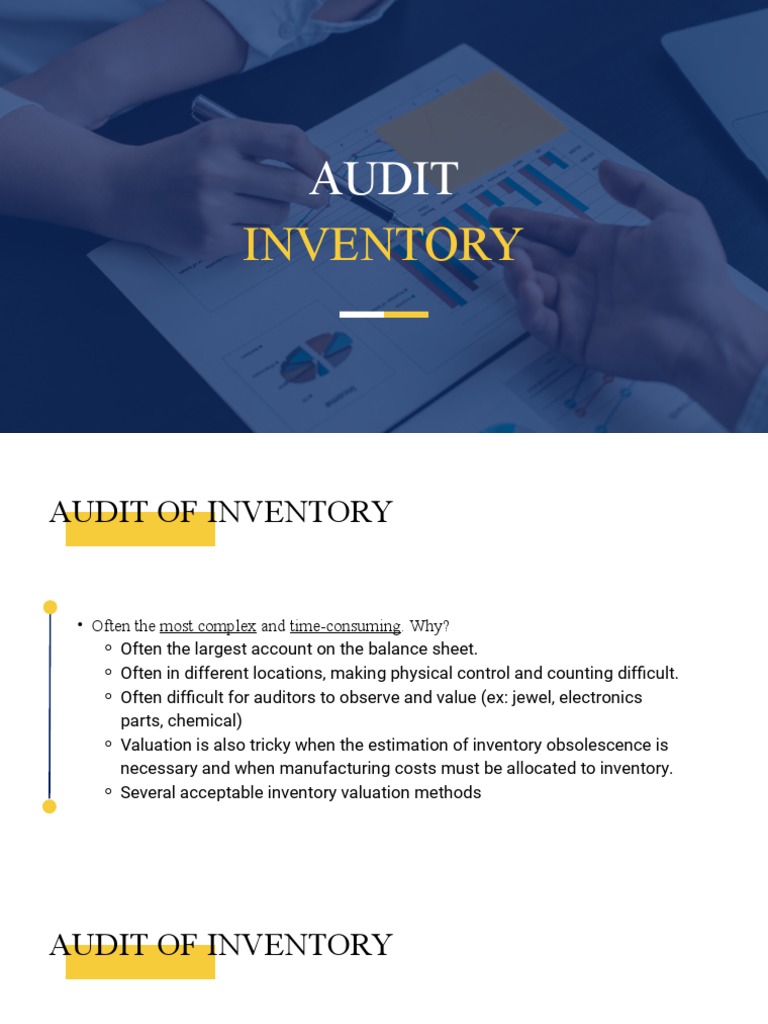 Audit of Inventory | PDF | Inventory | Audit