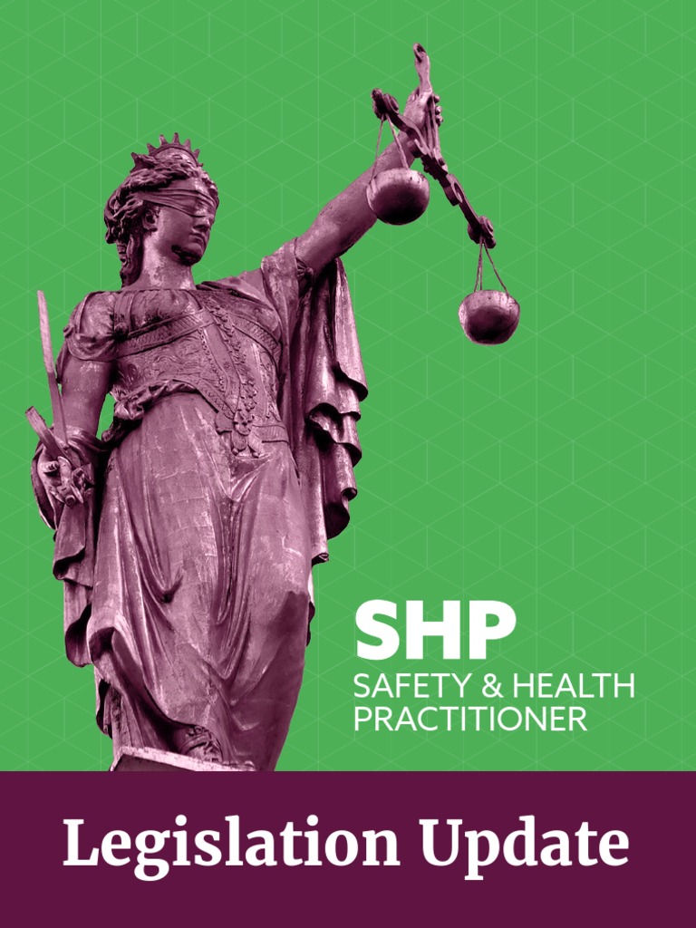 SHP April 2019 Legislation Ebook 1 | PDF | Personal Protective ...
