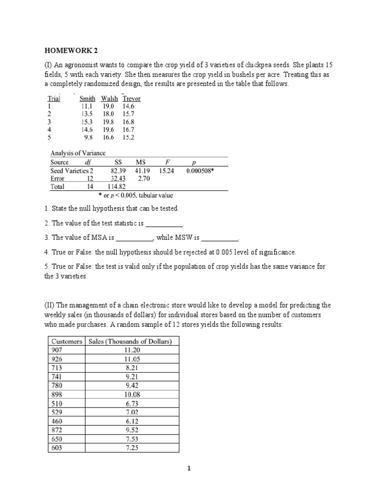 Homework 2 | PDF