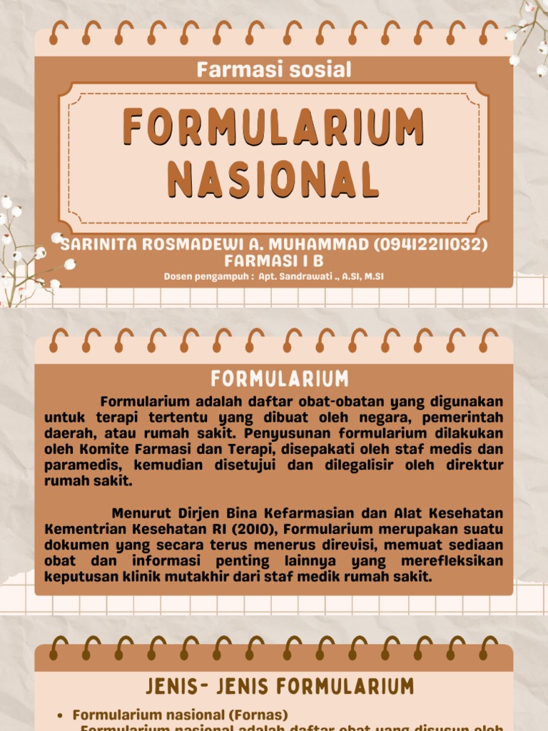 Formularium | PDF