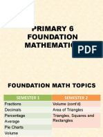 PSLE Foundation Maths 2024 Paper 1 | PDF | Arithmetic | Mathematics