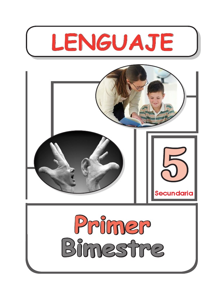 1 Lenguaje 1 6 5 Sec Pdf Comunicación Palabra