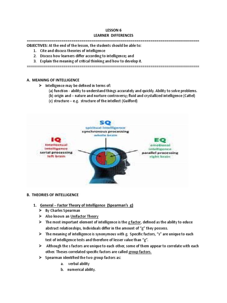 Learner Differences-Cognitive Ability | Download Free PDF | Wechsler ... Learner Differences-Cognitive Ability | Download Free PDF | Wechsler ...