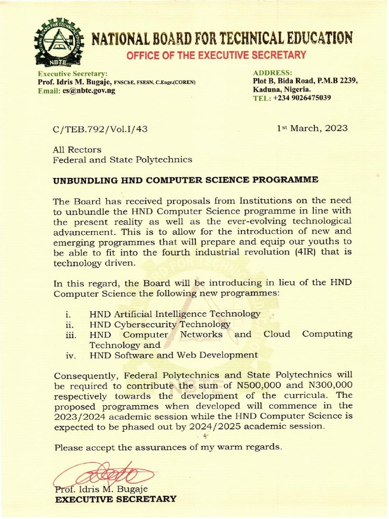 Unbundling HND Computer Science | PDF