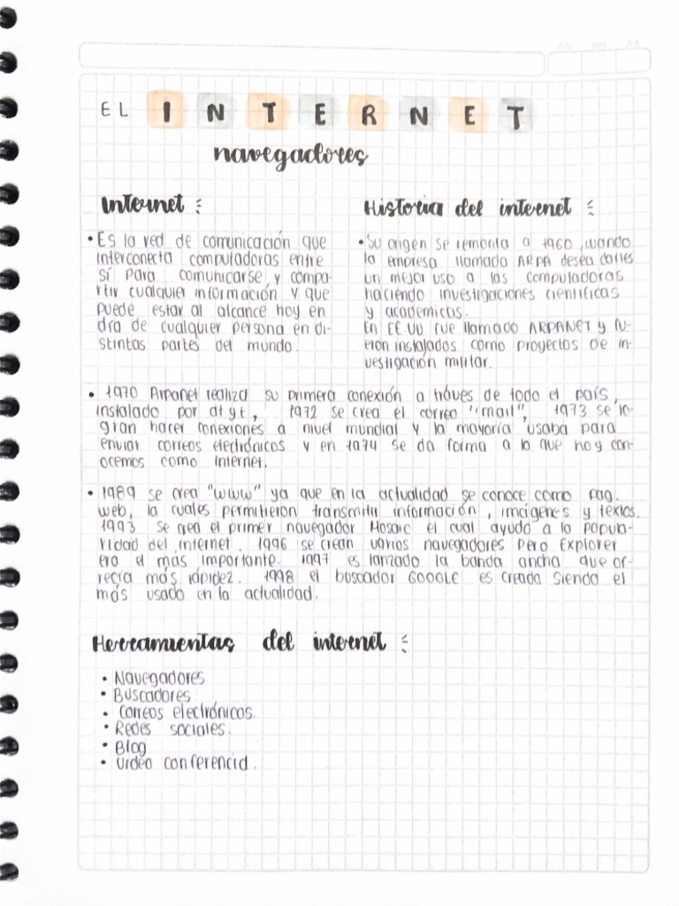 Historía Del Internet | PDF