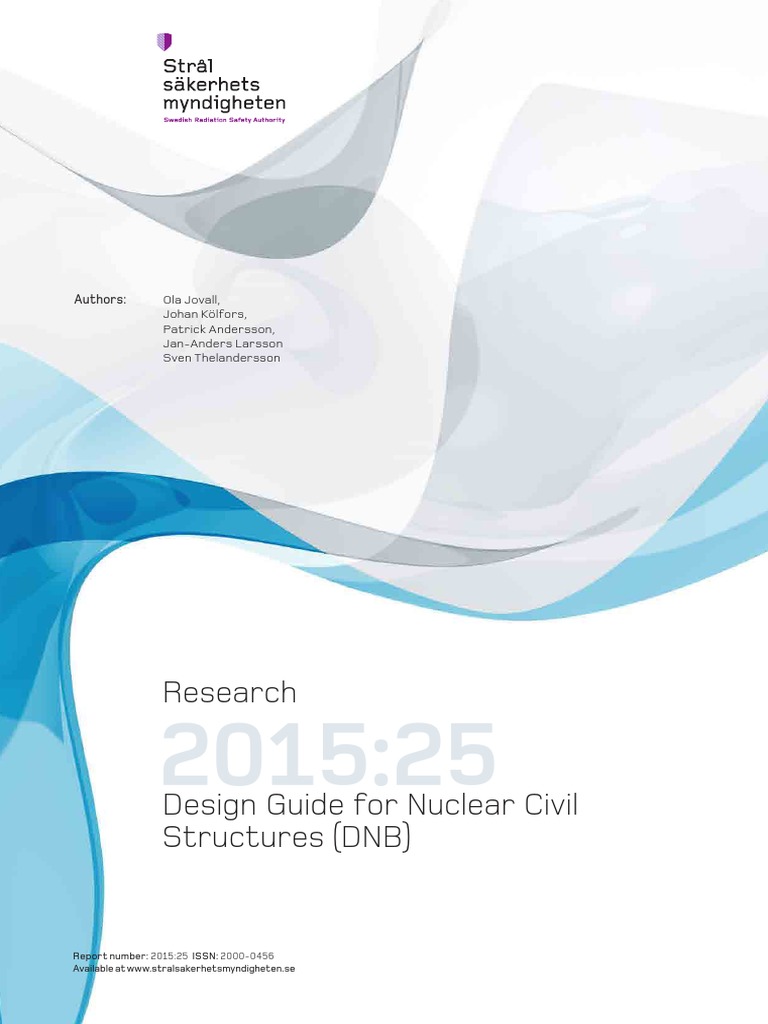 Design Guide For Nuclear Civil Structures DNB | PDF | Nuclear Power ...