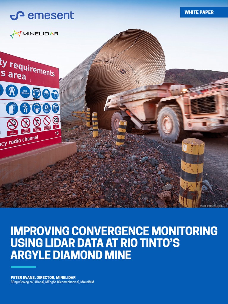Improving Convergence Monitoring at Rio Tinto Argyle Diamond Mine | PDF ...