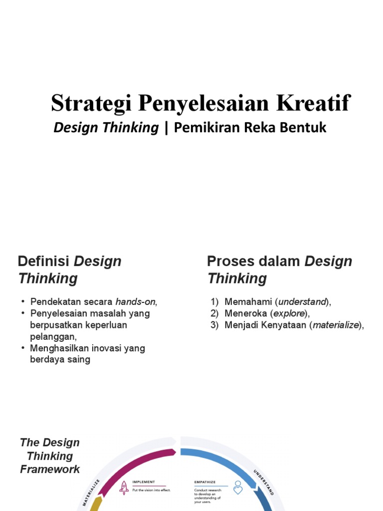 2018 Design Thinking | PDF