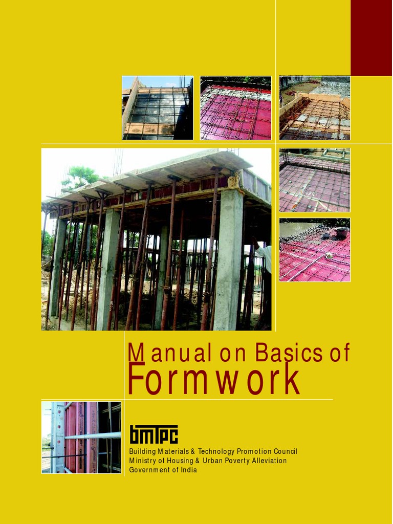 Formwork Basic Manual | PDF | Concrete | Building Engineering