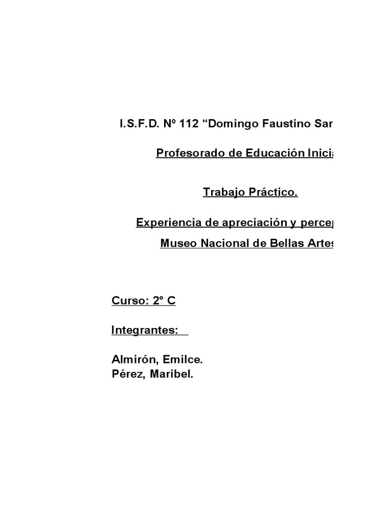 TP Taleo | PDF | Museo