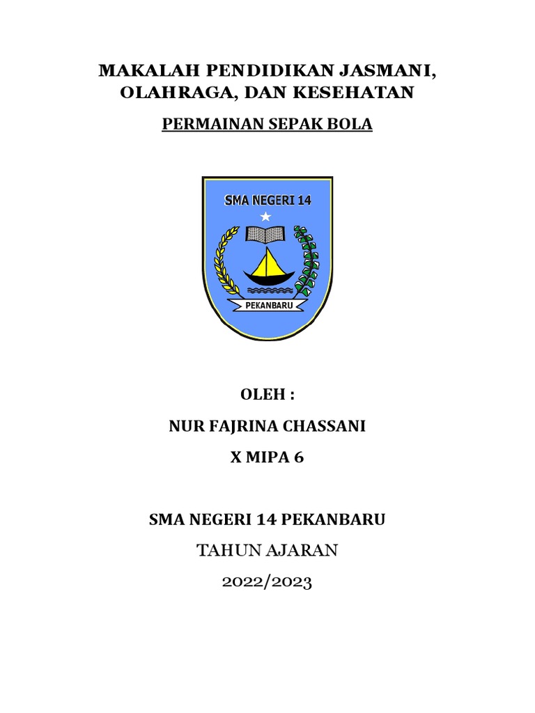 Makalah Pjok Rina | PDF