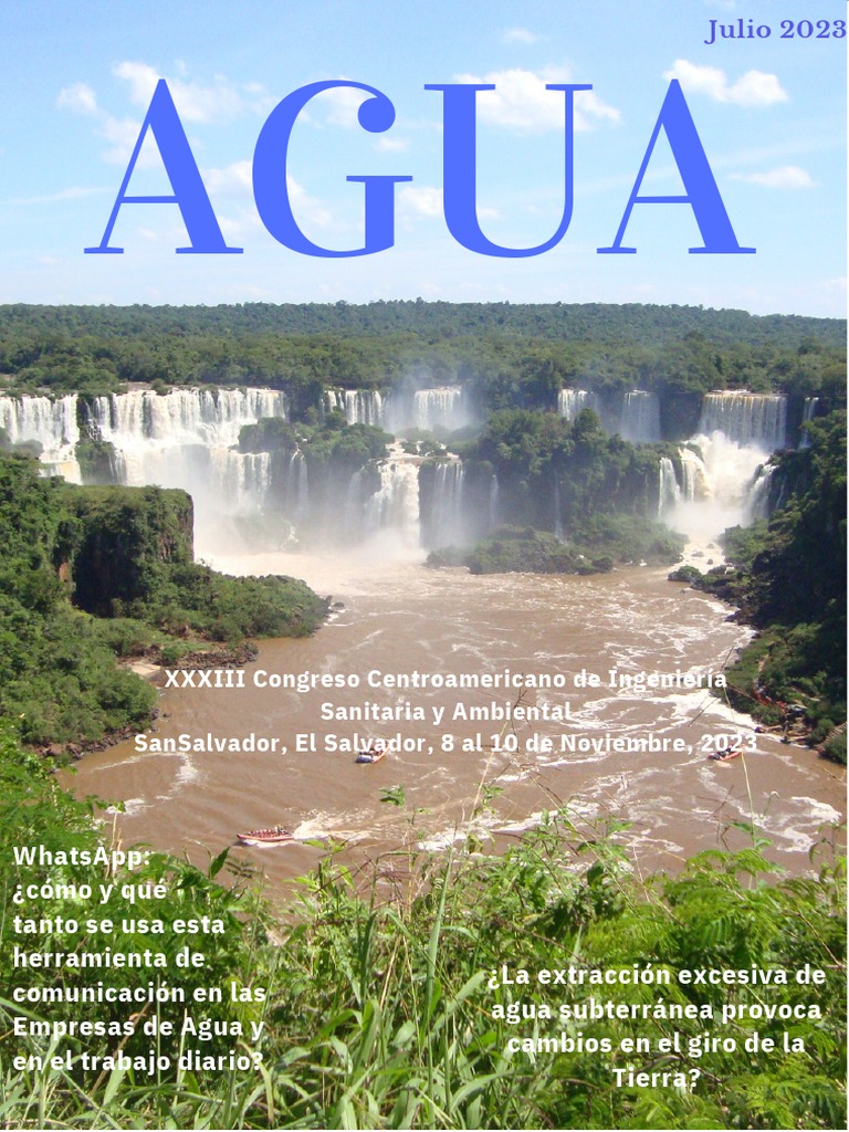 Revista Agua Julio 2023 | PDF | Gestión de proyectos | Agua