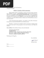 NCB Request Letter Template | PDF